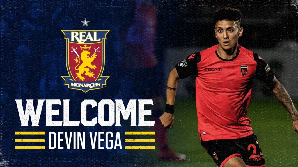 Devin Vega se incorpora al Real Monarchs | FutbolBoricua.net