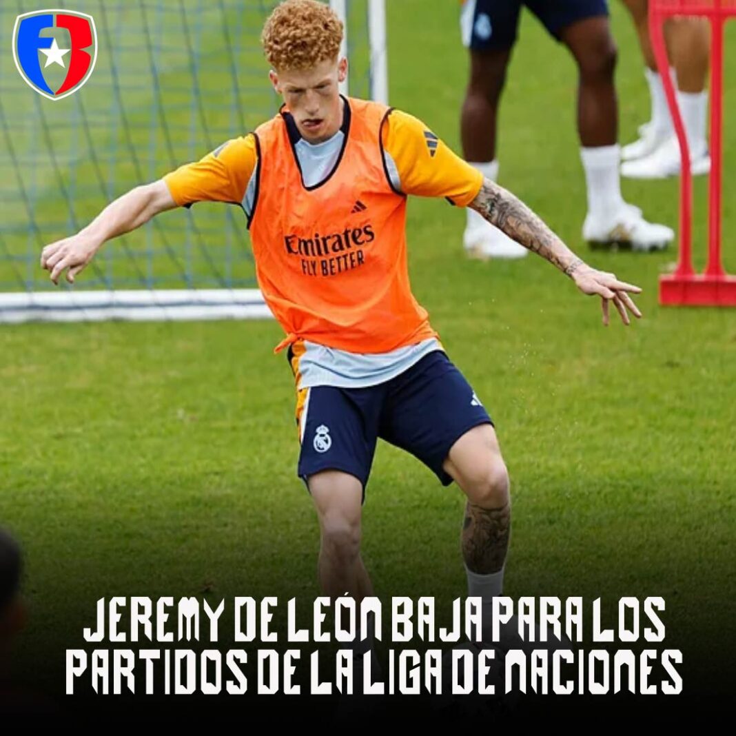 Fuera de las canchas hasta octubre el madridista Jeremy de León ...